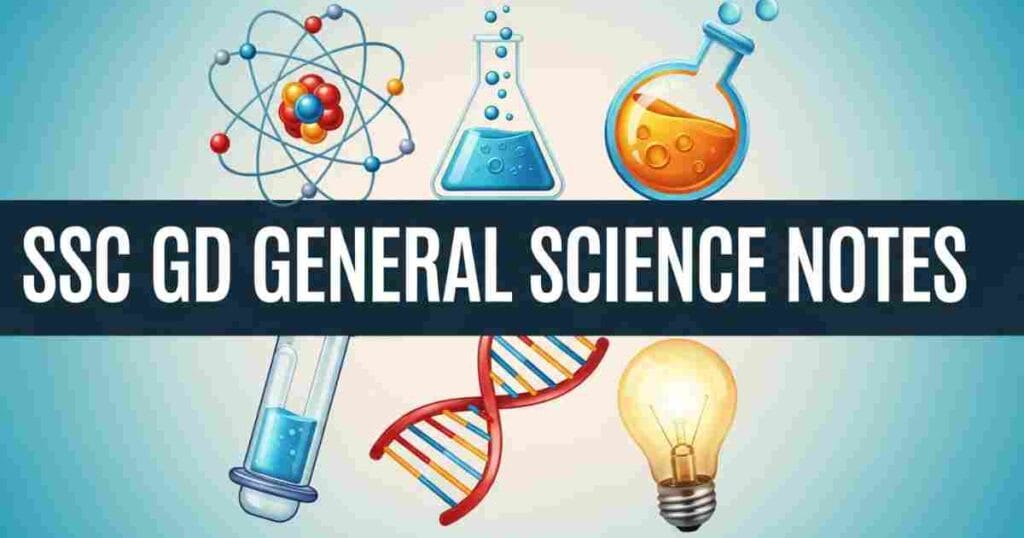 SSC GD General Science Notes